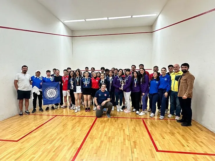 MAKÜ Squash Takımlarından Büyük Başarı